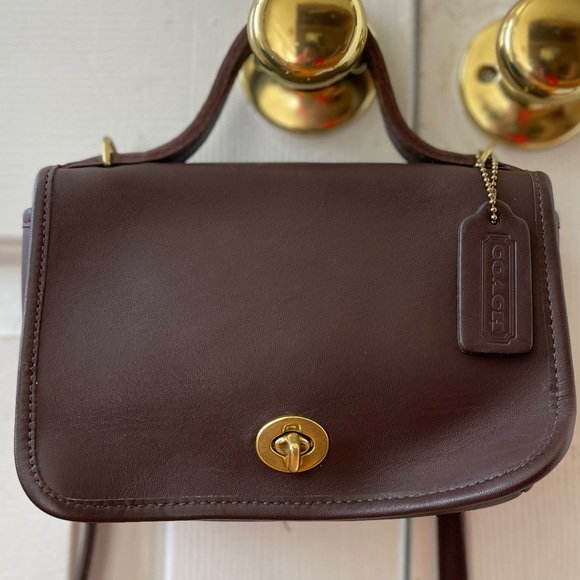 Coach | Bags | Coach Vintage Leather Crossbody Bag Rare | Poshmark